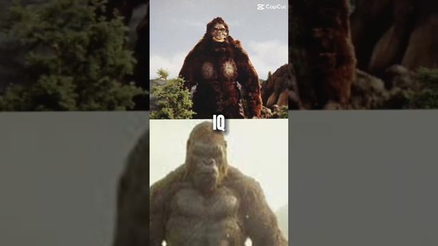 King Kong 1962 VS Kong 2017