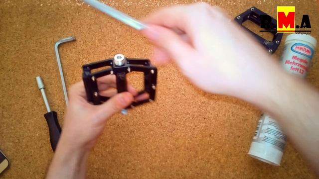 велосипедные педали VP components 531 для MTB, BMX, FR, DH.