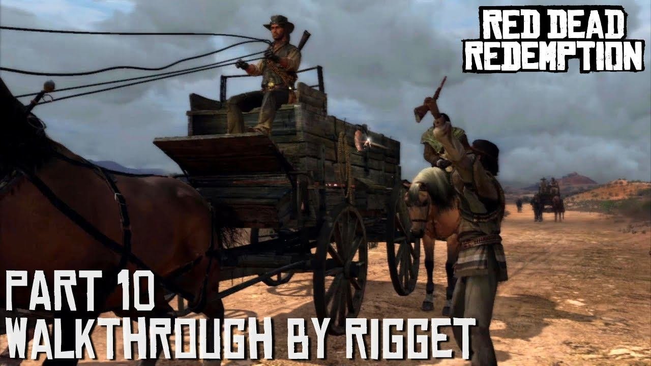 Red Dead Redemption Прохождение с переводом Часть 10 "Революция"