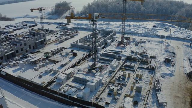 Динамика строительства ЖК Царево Village (март, 2021)