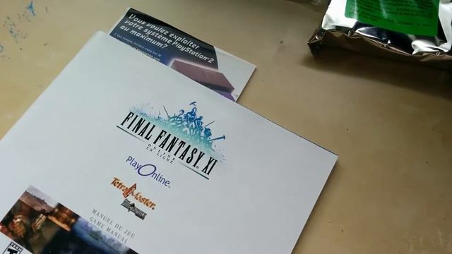 FINAL FANTASY XI ONLINE UNBOXING! Playstation 2 HDD Collectors Edition ...