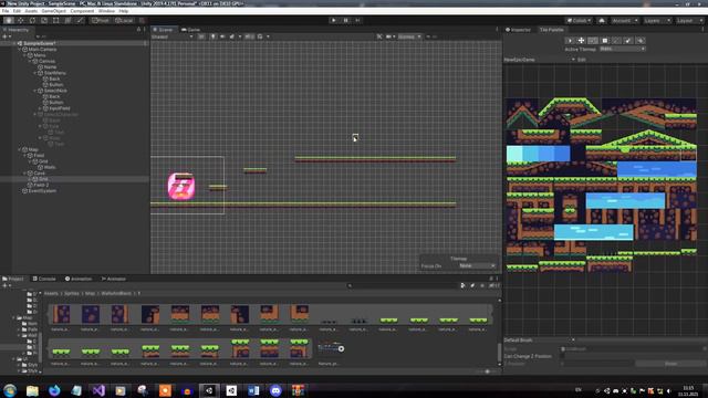 Unity - How To - Make - Platformer - 10 - Platforms