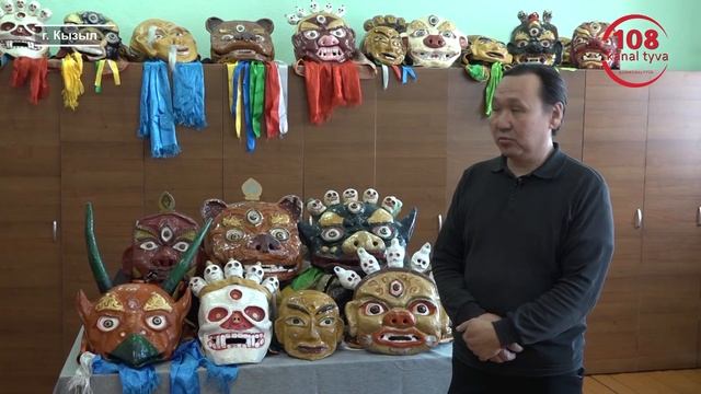 Маски мистерии Цам Духового оркестра Правительства Республики Тыва им. Т.Д. Дулуша | Коллекции Тувы