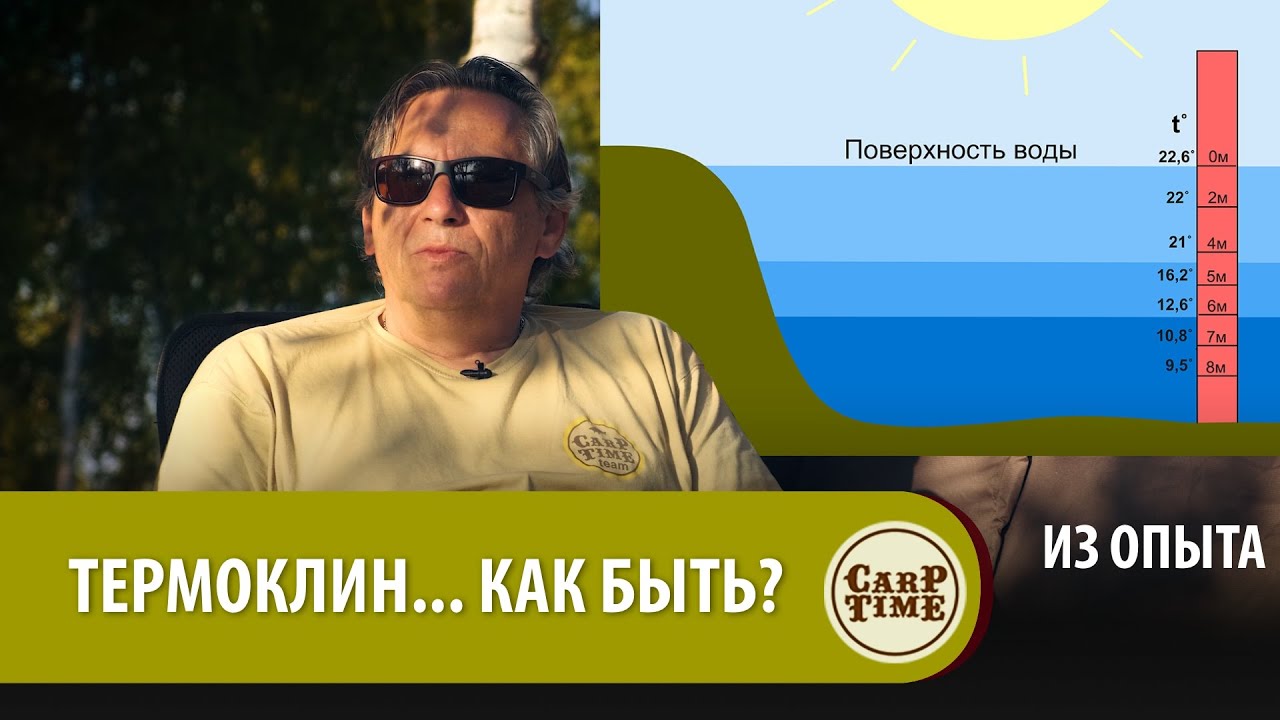 ТЕРМОКЛИН...  КАК БЫТЬ_. Карпфишинг по существу с Александром Носовцом ИЗ ОПЫТА.mp4