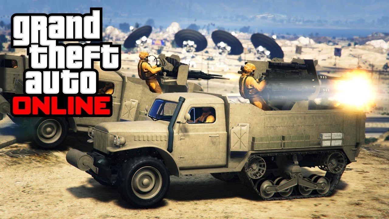 Grand Theft Auto V - Rockstar Games. Доставить Half-track на точку