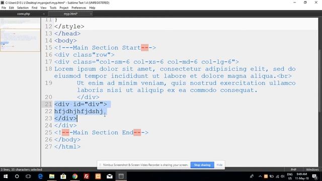how to set bootstrap div partitions – смотреть онлайн видео от ...