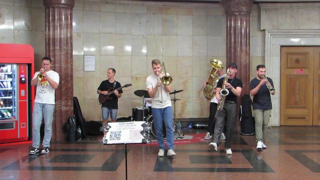 23.08.2024 Moscow metro Kurskaya (undeground) "FAKE BAND" part 6