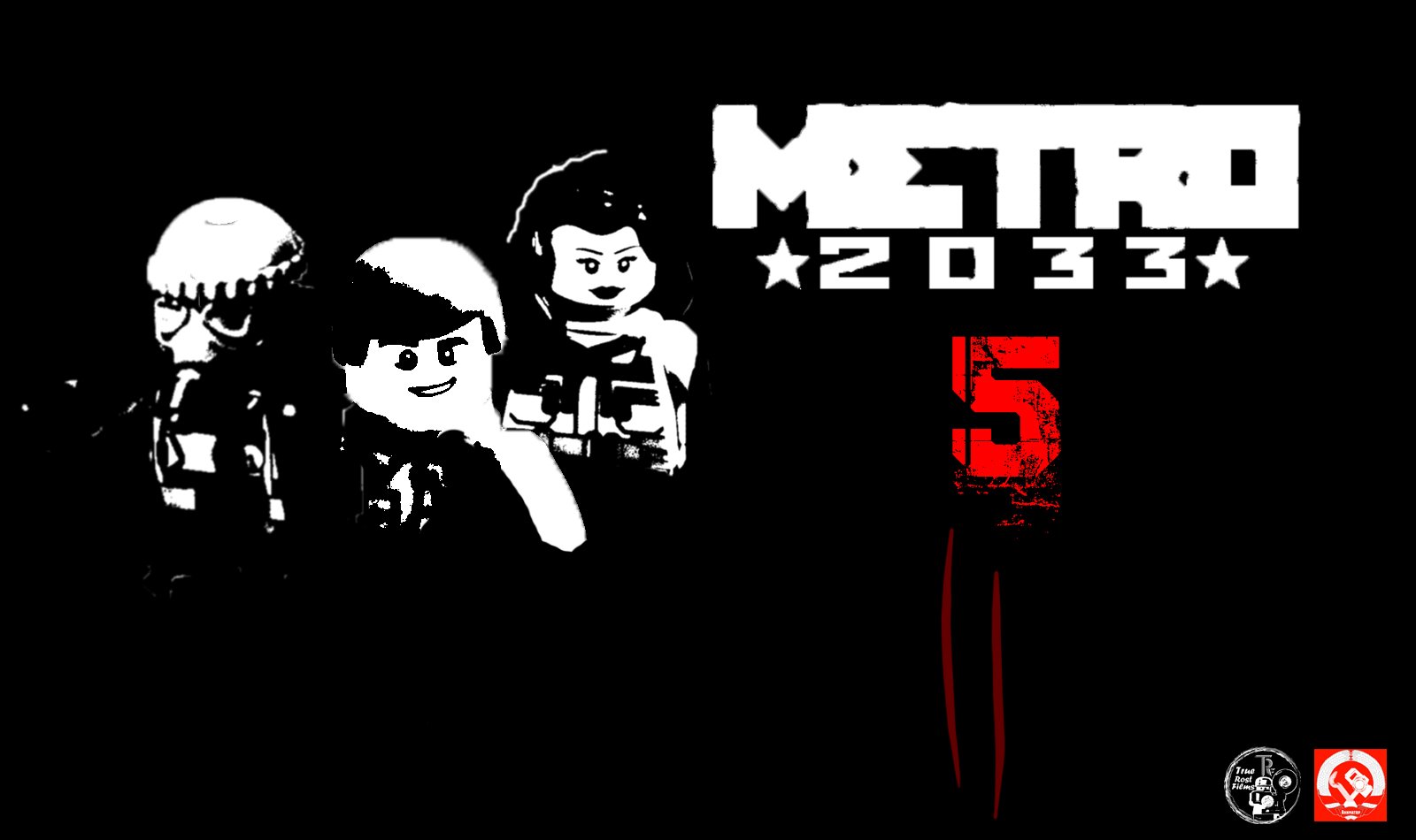 Lego METRO 2033, лего мультфильм. 5.2 "Призрачный путь"|TrueRostFilms|