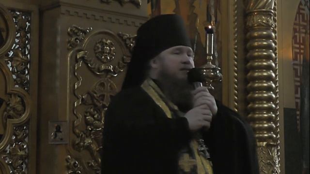 2019. 03. 10. Прощеное воскресенье. Проповедь игумена Варфоломея.