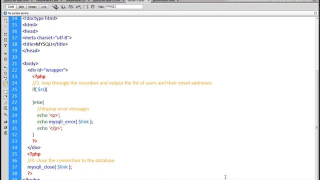 Php And Mysql With Mysqli Methods смотреть онлайн видео от Sql и Mysql Оптимизация работы с 