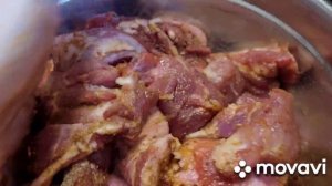 Как я мариную мясо-вкусный рецепт на майские праздники.