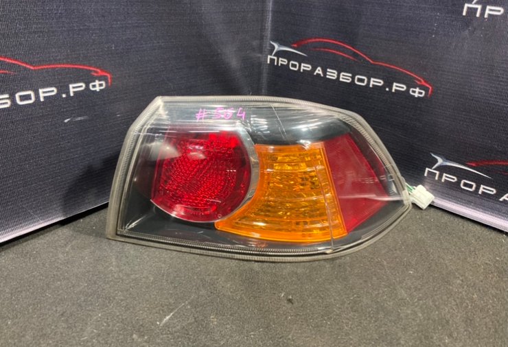 Фонарь правый в крыло Mitsubishi Lancer X Рестайл