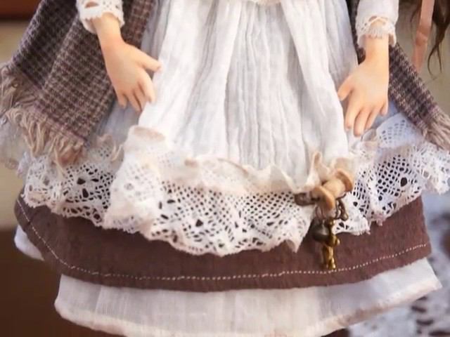 Art doll Masha by Natalia Osminko