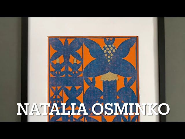 Графика «Цветы», А4, линогравюра