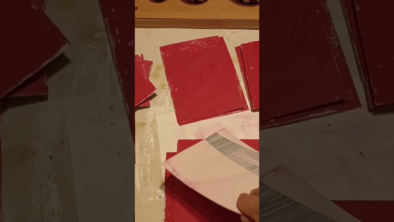 Маслом на картоне. Заготовки