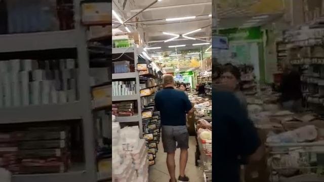 В крымских супермаркетах сейчас так