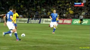 Бразилия - Италия 2:0 Оскар 42′