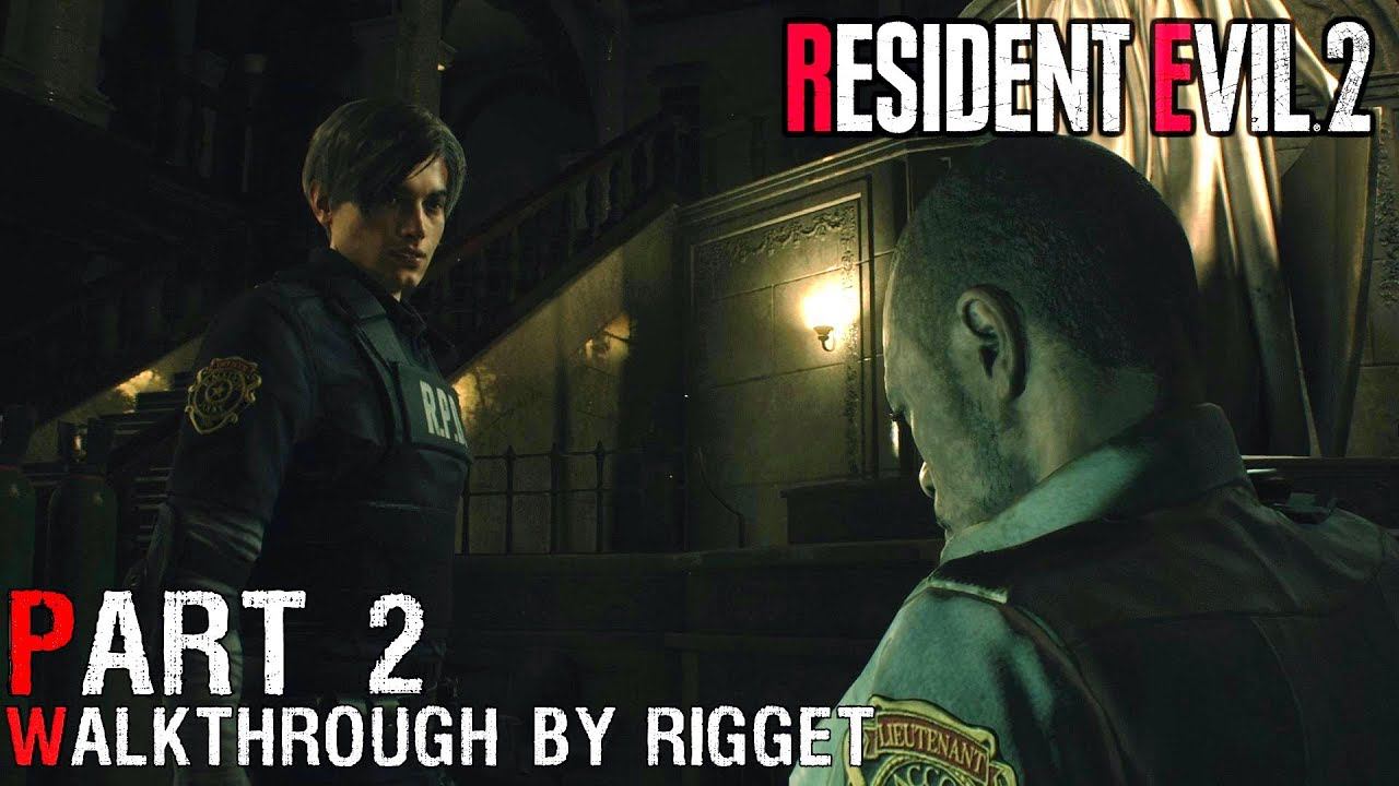 Resident Evil 2 Remake LEON Прохождение Часть 2 "Марвин и тайны RPD"