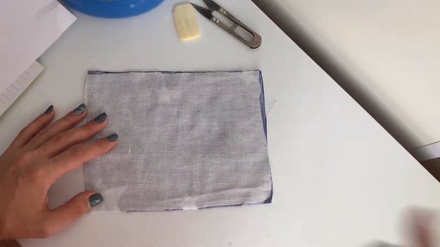 защитная многоразовая маска вариант 2. как сшить медицинскую маску
