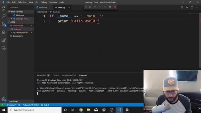 Python Tutorial Part 1 - Hello World – смотреть онлайн видео от Python профессионал в хорошем ...