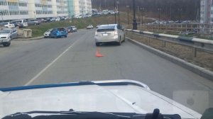 ДТП Сборник мелочи, снятой из окна машины.