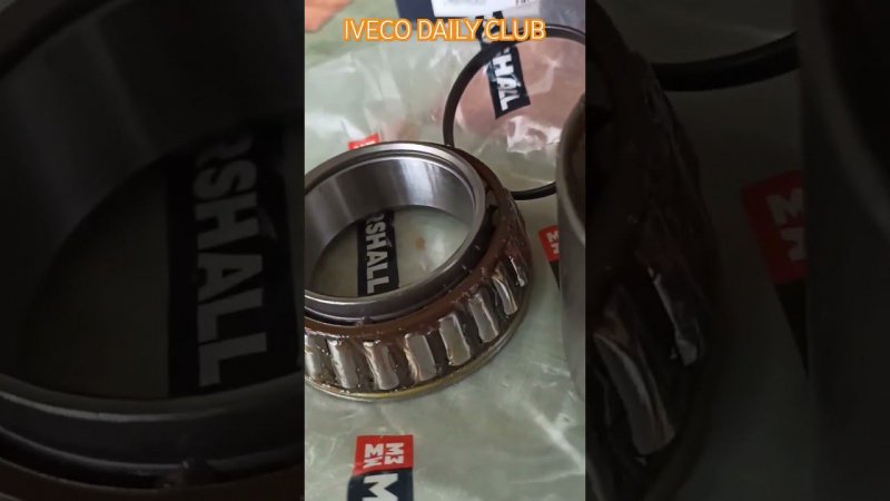 Количество смазки в подшипниках Маршал и NK #iveco #ivecodaily #ivecodailyclub #ремонт