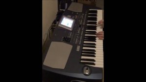 Korg PA-500 Bass Bank Demo - Patch - 058  Syn Bass Warm
