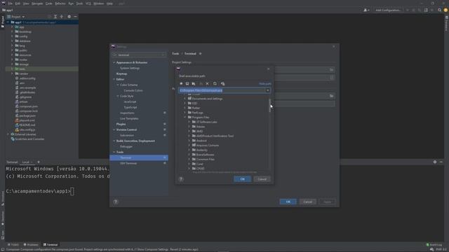Curso Completo de Laravel: Configurando o Git Bash no PHPStorm – смотреть онлайн видео от ...