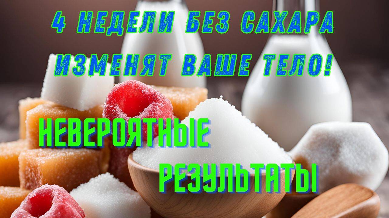 Что случится если мы перестанем есть САХАР