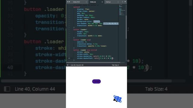 Animated Submit Button | HTML5 + CSS3 + JavaScript l #website #html5 #css3 #javascript #design