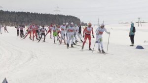Югорский лыжный марафон 2017.