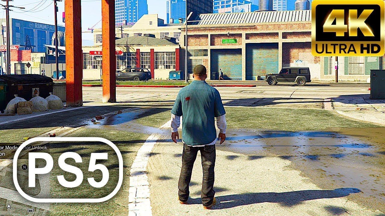 Grand Theft Auto V_Remastered. To steal a car