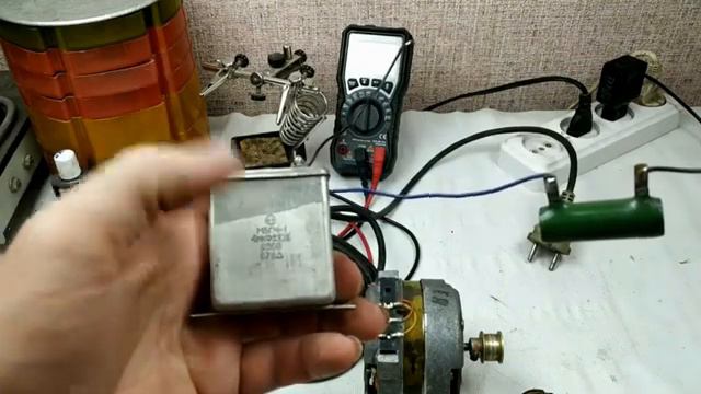 Очень простое подключение мотора КД 6 4УХЛ4 Своими руками