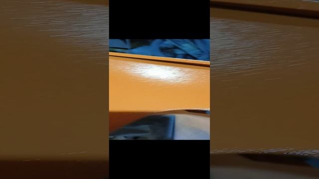 Красим  задний борт Апельсина. Имитируем Раптор.