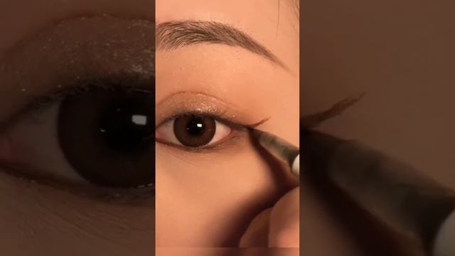 Eyeliner Tutorial #shorts #cosmetics #makeup #viral #status