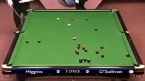 World Champ Snooker 2001 Final Ronnie V Higgins Part 1