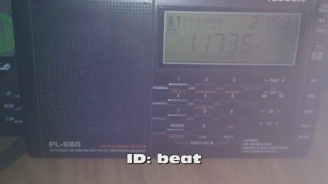 05.08.2018 18:58UTC, [25m], Zanzibar BC, 11735кГц