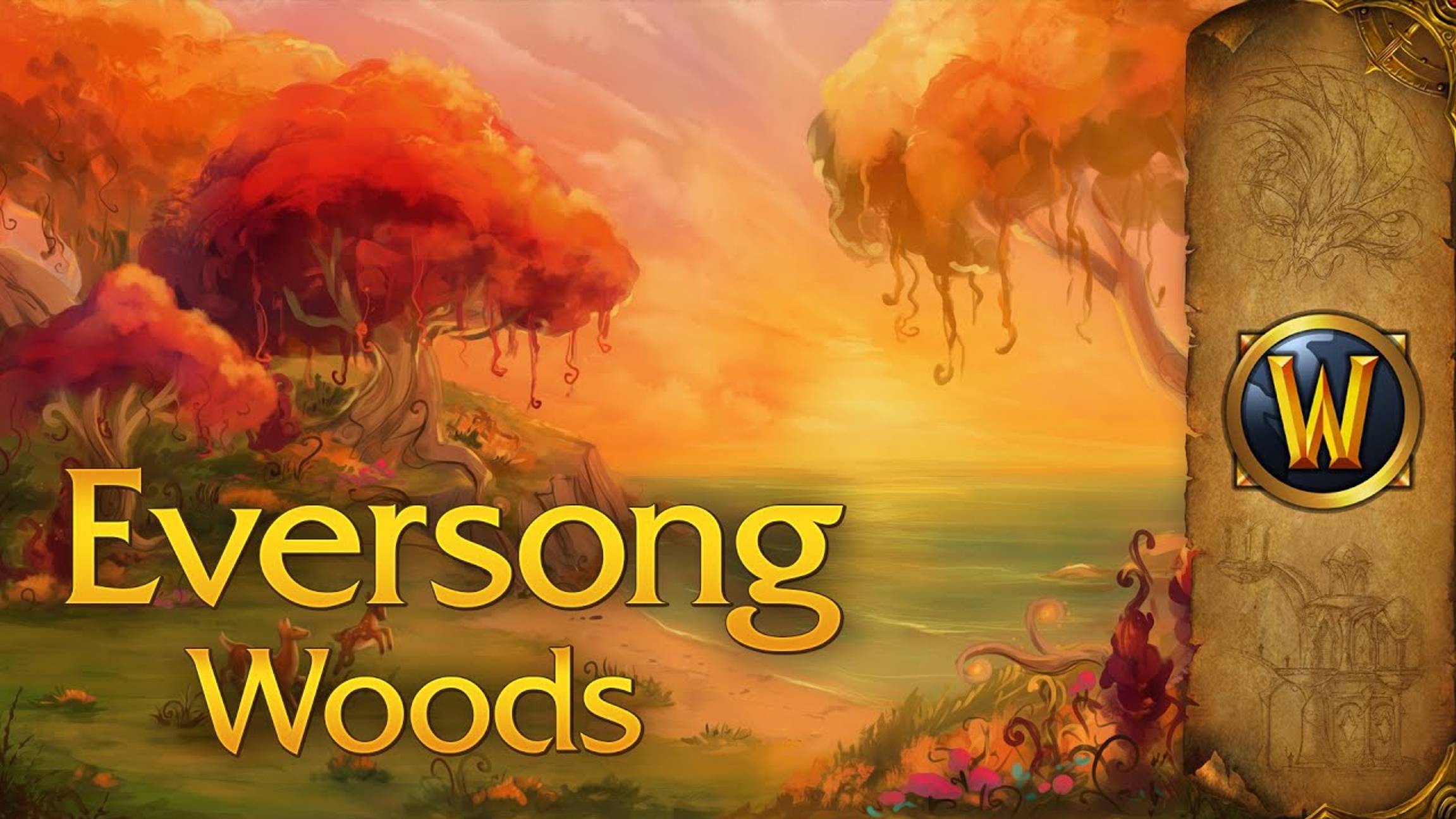 Леса вечной песни – музыка и атмосфера (Eversong Woods – WoW music)