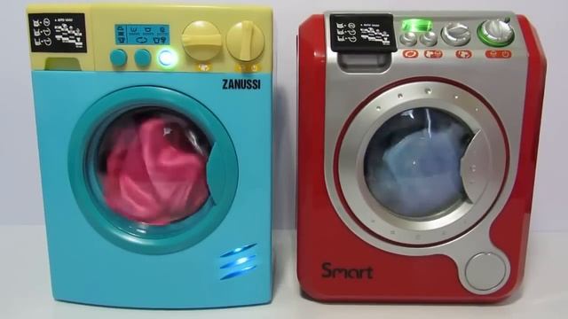 Детские игрушечные стиральные машины Zanussi HTI и Smart HTI Челленж ...