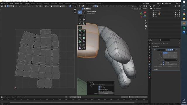 30. Blender 3.0 Character Modeling Tutorial - UV Mapping