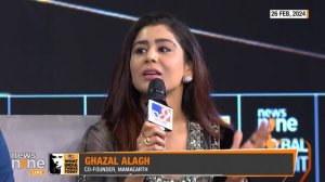 Amul's Jayen Mehta & Shark Tank Judge Ghazal Alagh On Startups| News9's Global Summit