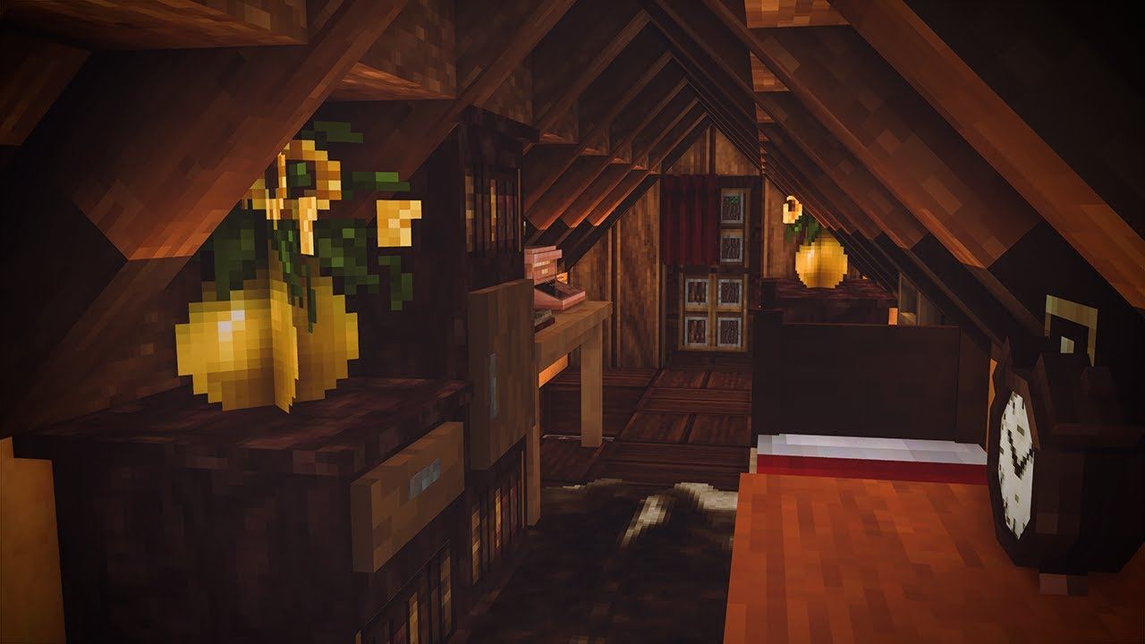 Майнкрафт - Как я создаю интерьер дома в лесу - MiniaTuria - Cocricot