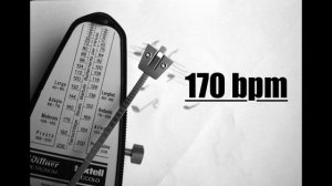 Metronome 170 bpm