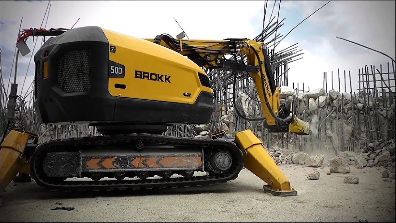 Демонтажные роботы Brokk