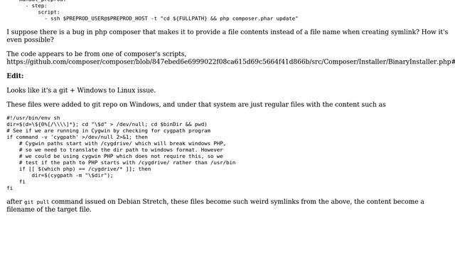 Unix & Linux: Ls is showing some bash script for the dead symlink instead of a filename ...