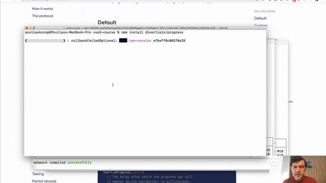 Vue Inertia + Laravel Course. 5⧸17： Progress Indicators