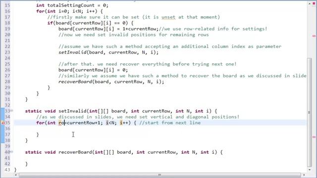 Programming Interview 46: N-Queen Problem смотреть онлайн видео от ...