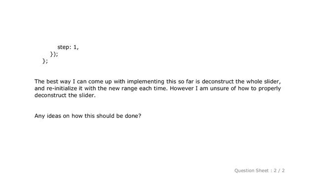jQuery : NoUIslider - Update range on demand – смотреть онлайн видео от JavaScript: интересные ...