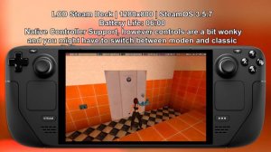 Tomb Raider I-III Remastered  - Steam Deck Gameplay