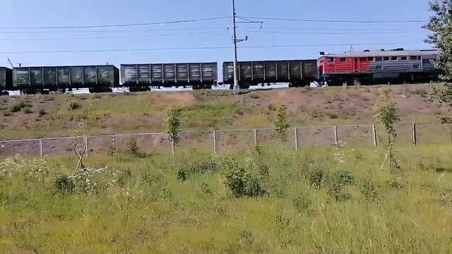 Грузовые поезда через Неву снято 10.06.2023г